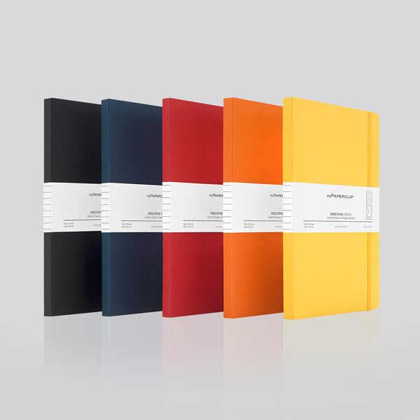 Buy Executive Notebooks - A5 Size Hardcover Notebook - Ruled Pages ...