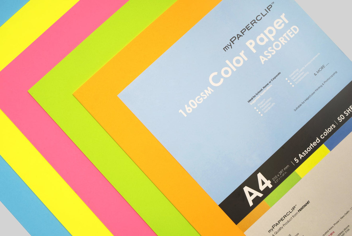 Buy Colored Sheets Online - Drawing, Activity, Printable, Crafting ...